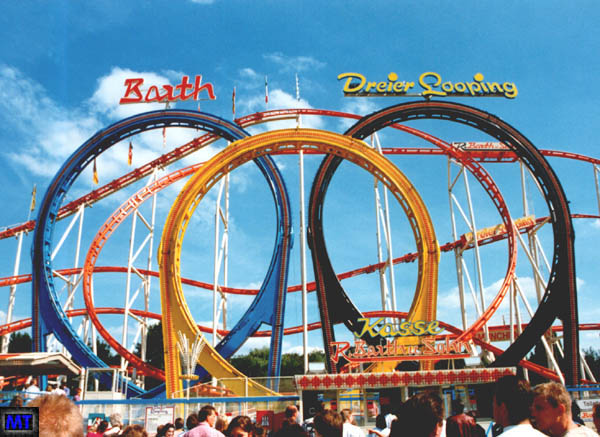 Schwarzkopf Coaster Net - Dreier Looping