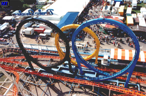 Schwarzkopf Coaster Net - Dreier Looping