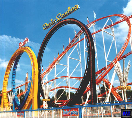 Schwarzkopf Coaster Net - Dreier Looping
